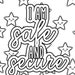 25 Printable Affirmation Coloring Pages for Kids! Print at Home Kids ...