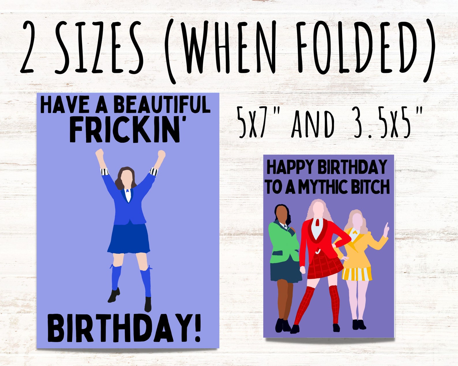 Musical Theatre Birthday Card Bundle of 10. Musical Theater Printable ...