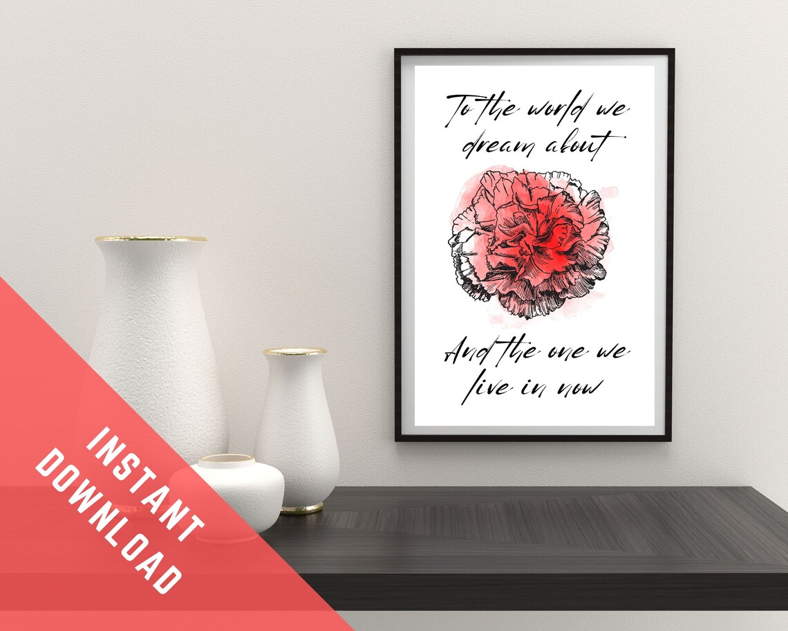 Hadestown Inspired Printable Wall Art. Instant Download Broadway Art ...