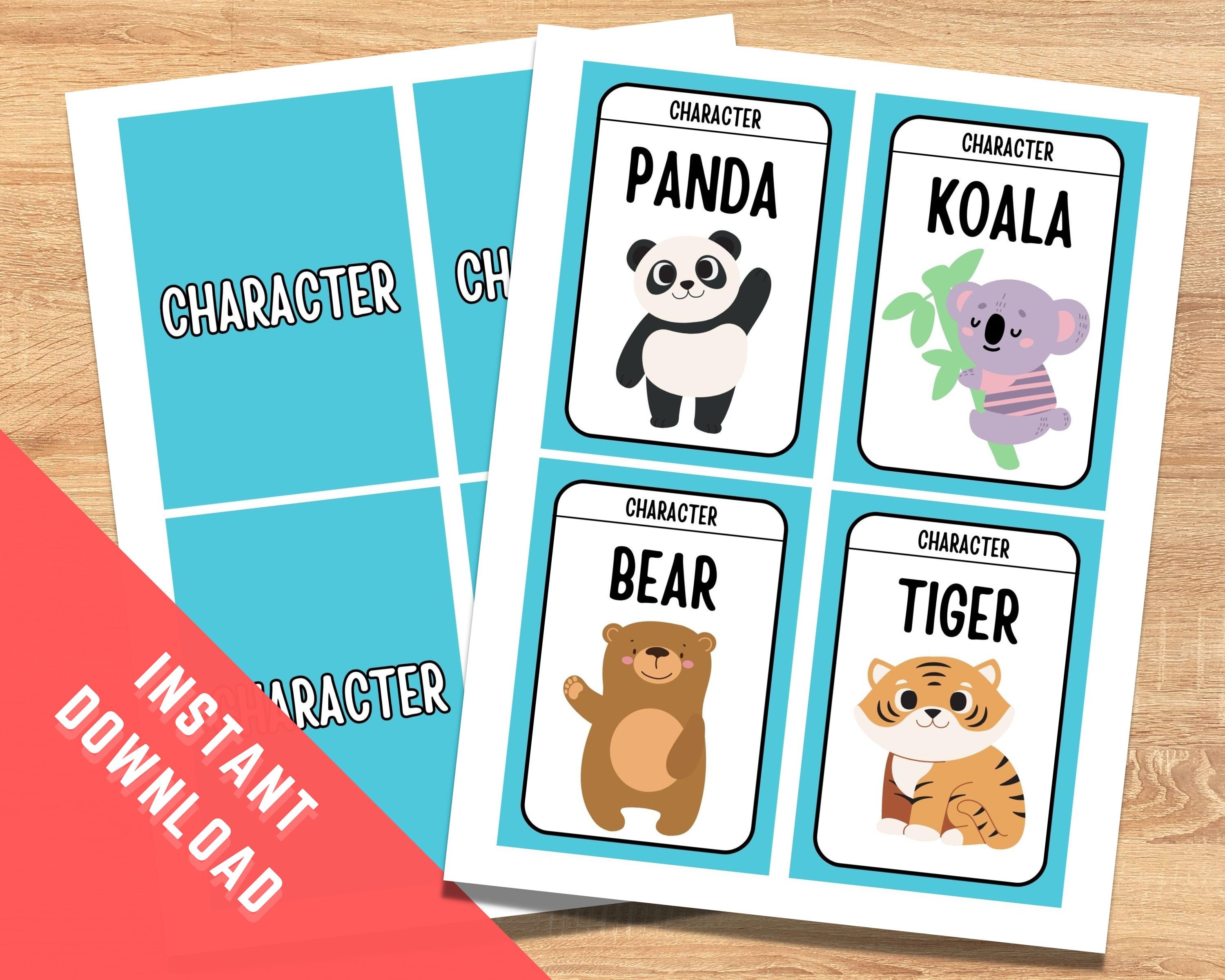 The Story Deck: Printable Card Game for Creative Storytelling ...