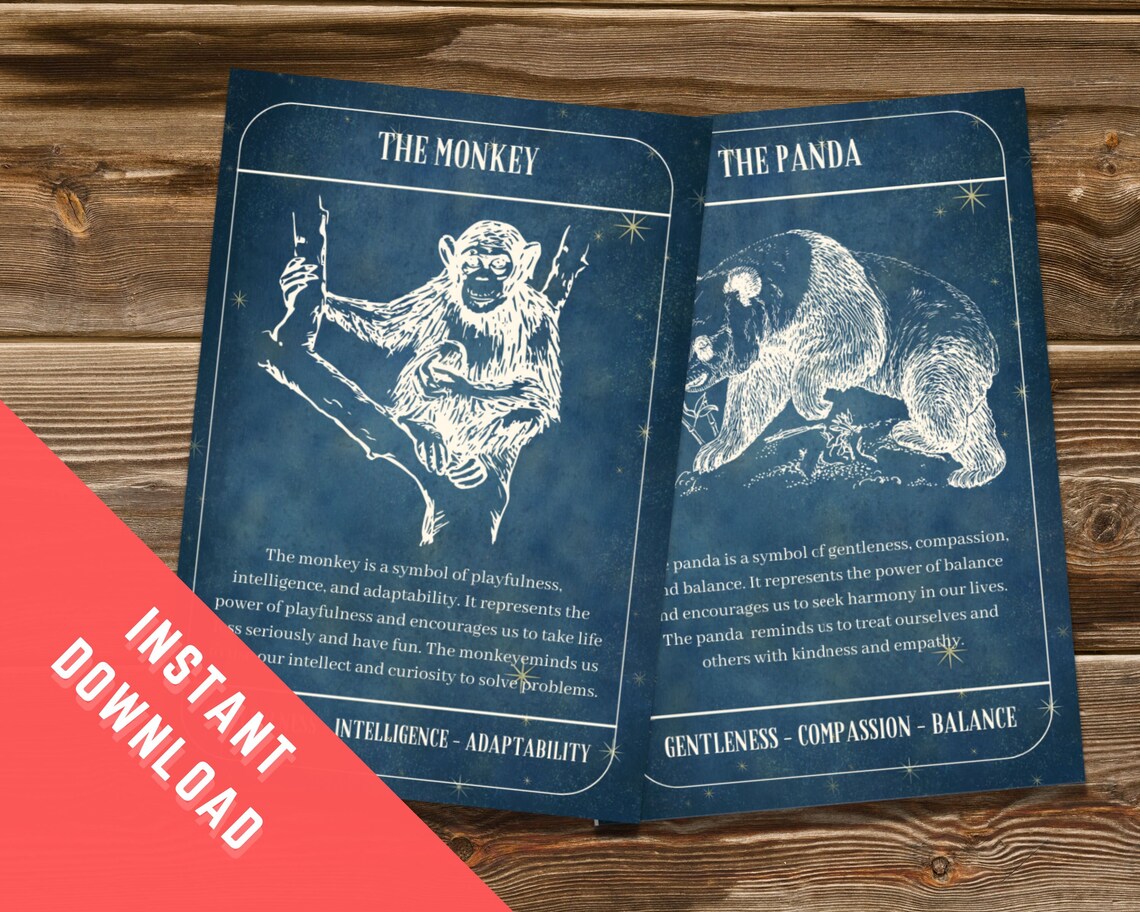 Printable Oracle Cards. Printable Oracle Deck. Instant Digital Download ...