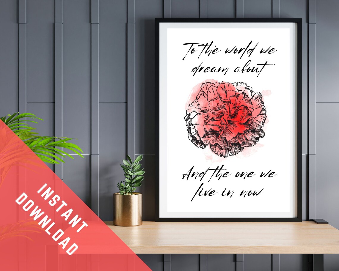 Hadestown Inspired Printable Wall Art. Instant Download Broadway Art ...