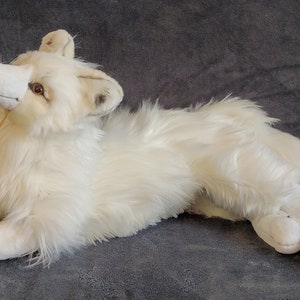 Made to Order! ARCTIC Fox Plush/ Bigger Than Life-size, Realistic Polar ...