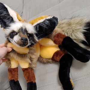 Made to Order! Weighted and Floppy Bat-eared Fox Plush - Etsy
