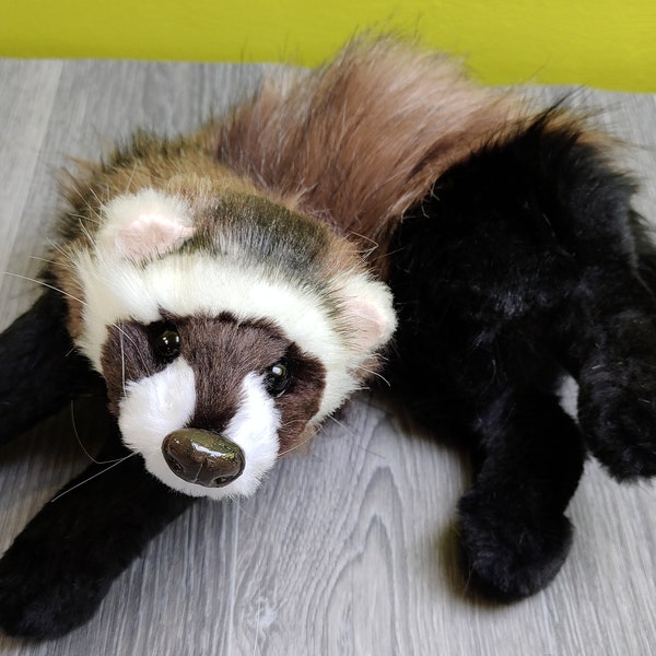 Realistic Ferret Plush - Etsy