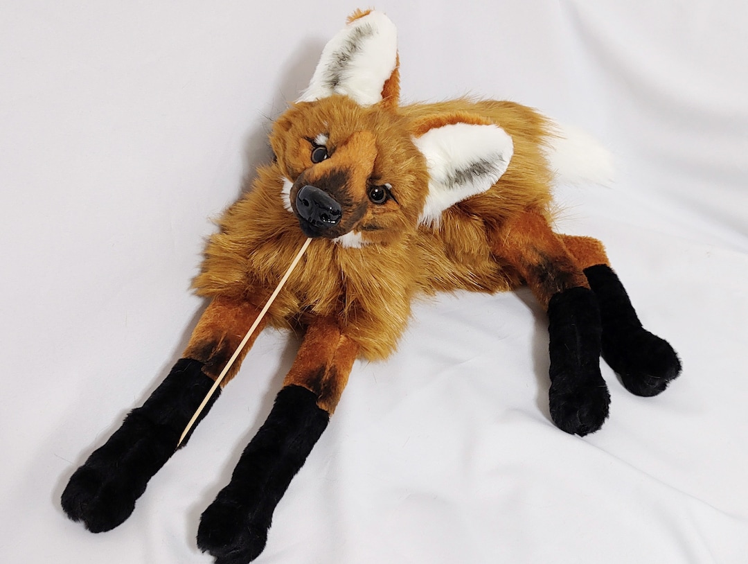Made to Order! NOT IN STOCK! Weighted & Extra Floppy Maned Wolf Plush ...