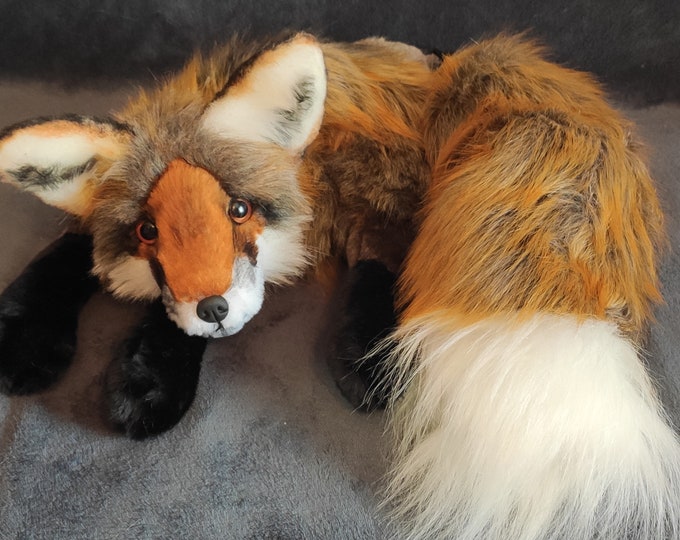 Made to Order Red-white Fox Art Doll/ Extra Floppy Body - Etsy