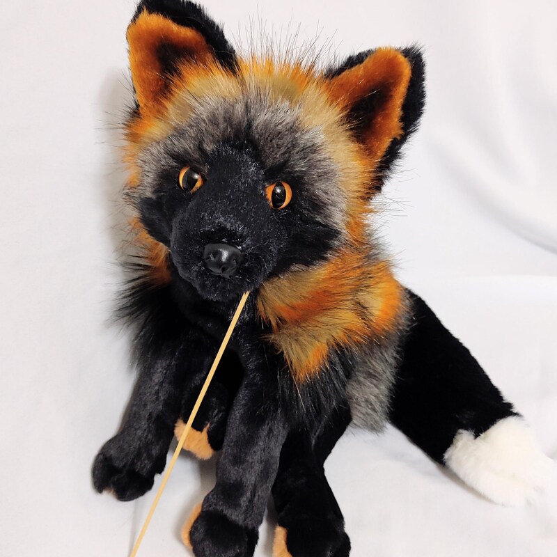Realistic Fox Toy - Etsy