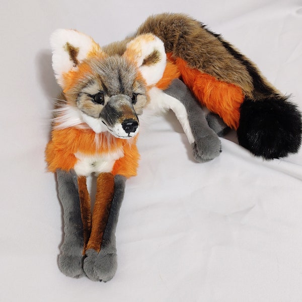 Gray Fox - Etsy