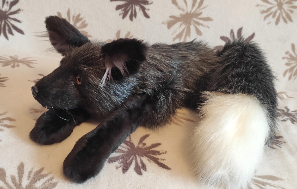 To order only for June 2021 Baby Silver Fox plush toy / Fox | Etsy