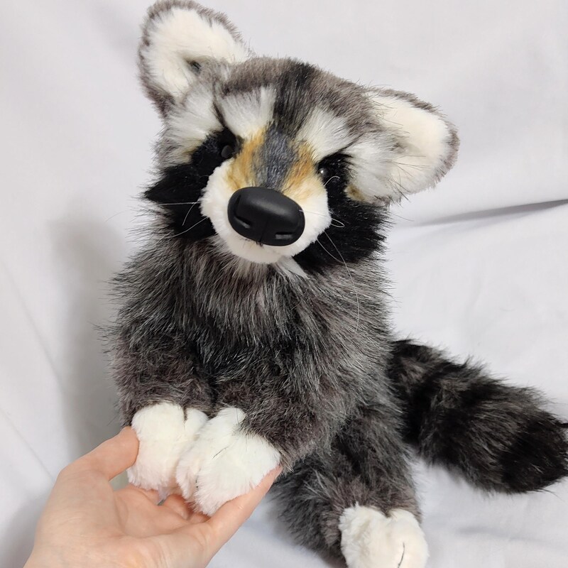 Raccoon Plush - Etsy