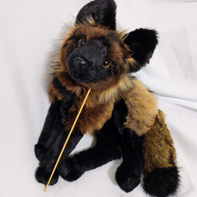 Realistic Wolf Plush - Etsy