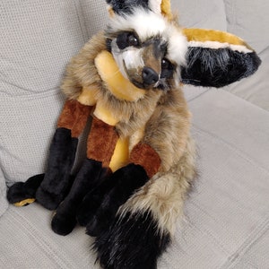 Made to Order! Weighted and Floppy Bat-eared Fox Plush - Etsy