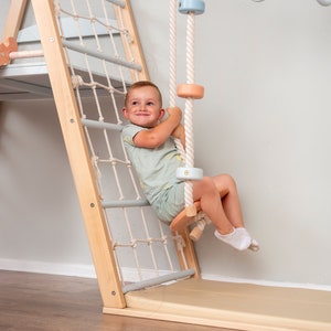 78x90" up to 8 Years Circle Teepee Montessori Climber Toddler Tower ...