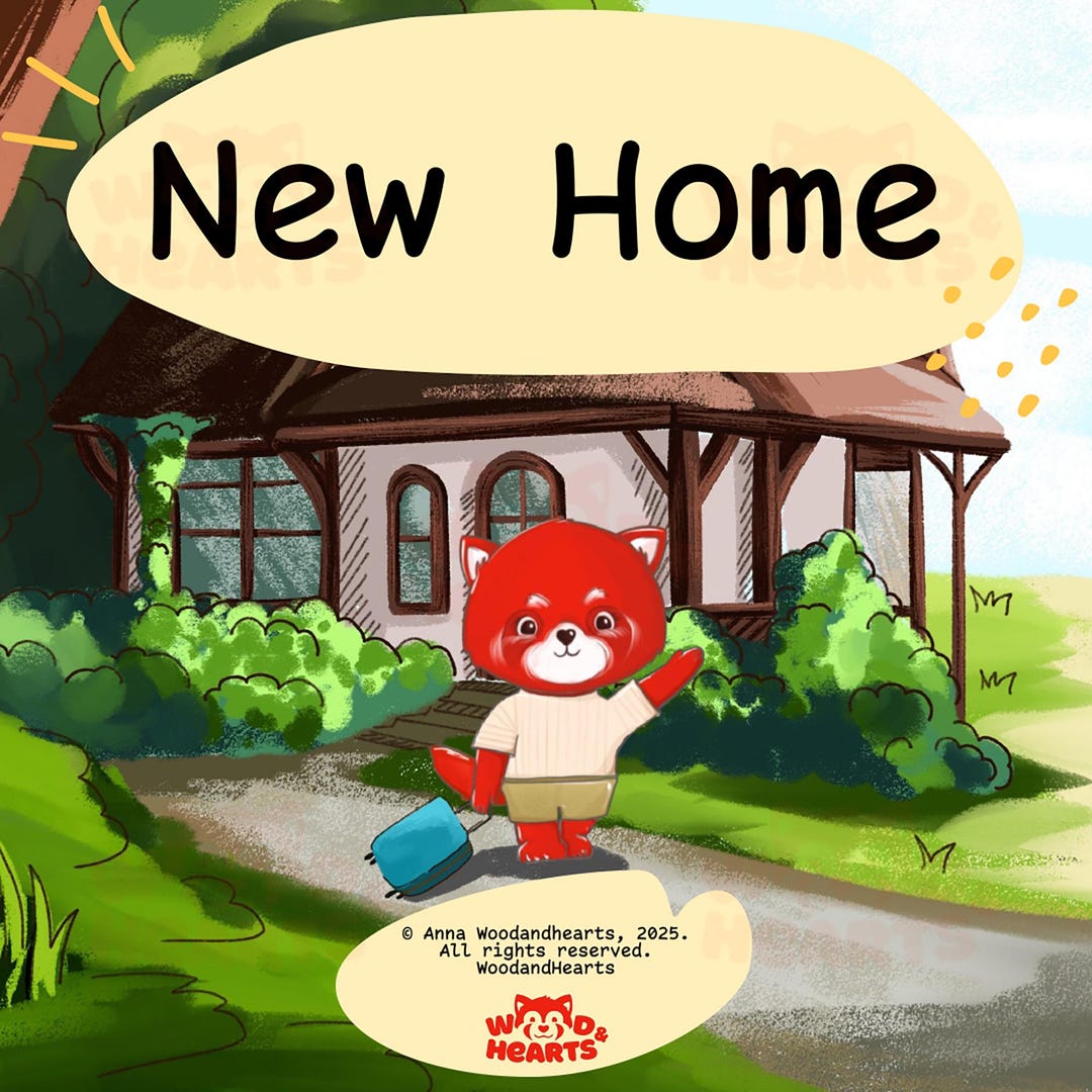 New Home - Story of Massori the Red Panda’s Journey From the Himalayas ...