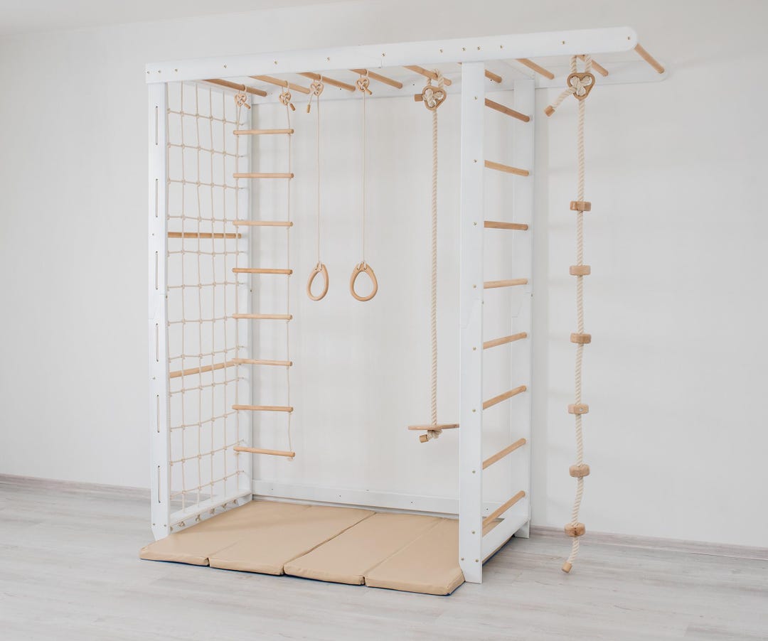 90x90 Swedish Ladder, Climbing Wall, Toddler Climbing Gym, Montessori ...