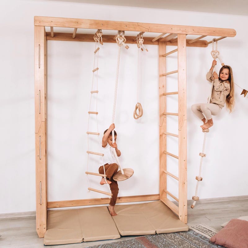 Wall Bars Gym for Kids - Etsy