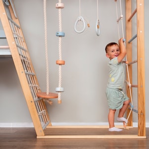 78x90 up to 8 Years Climbing Triangle Circle Teepee Playhouse With ...