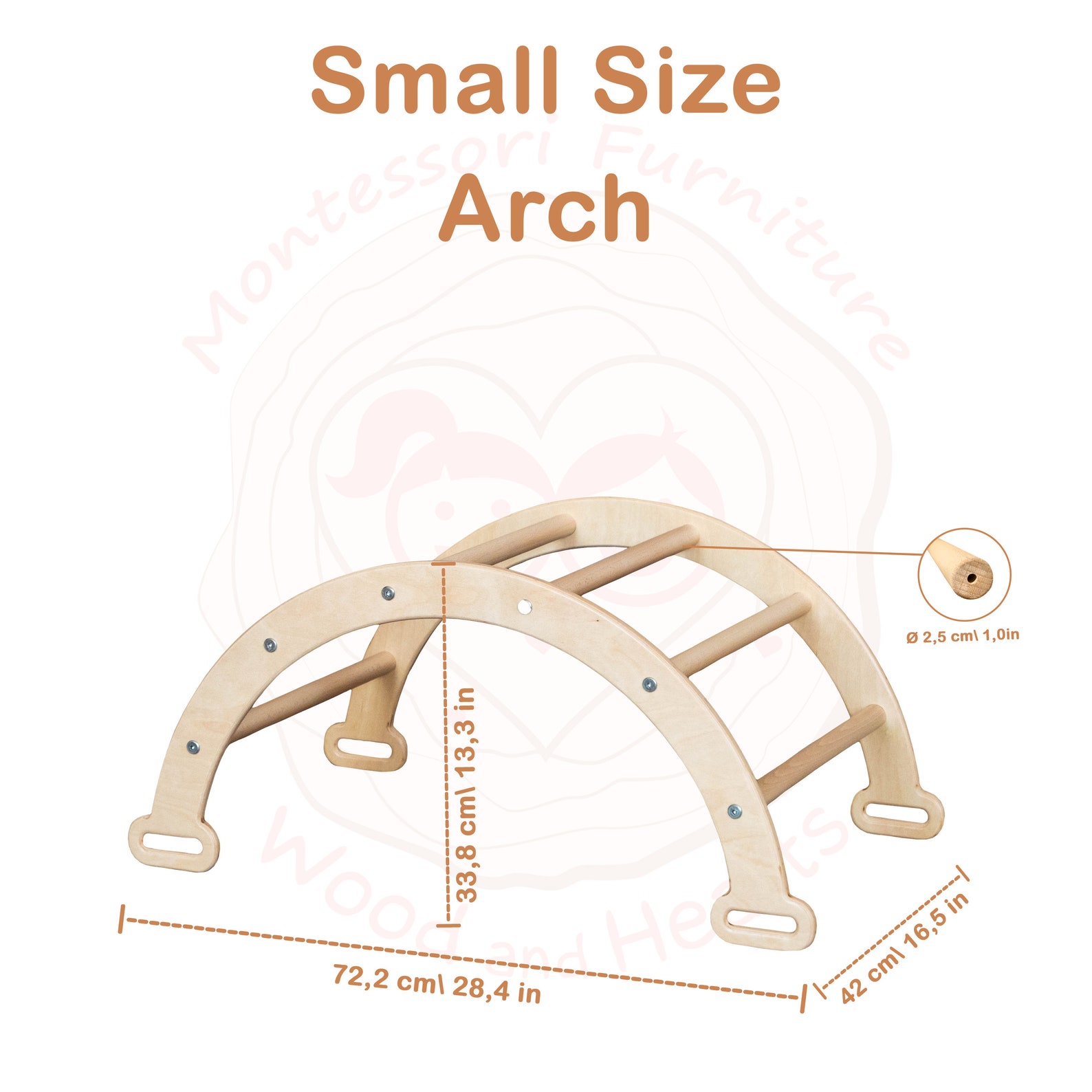 Montessori Step Furniture Climbing Arch Ladder Board With | Etsy
