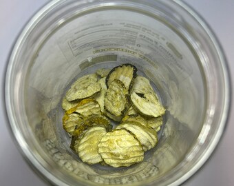 3 Oz Super Salty Freeze Dried Dill Pickle Chips - Etsy