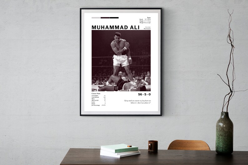 Legends Poster Trio Digital Download, Iron Mike Tyson, Sugar Ray ...