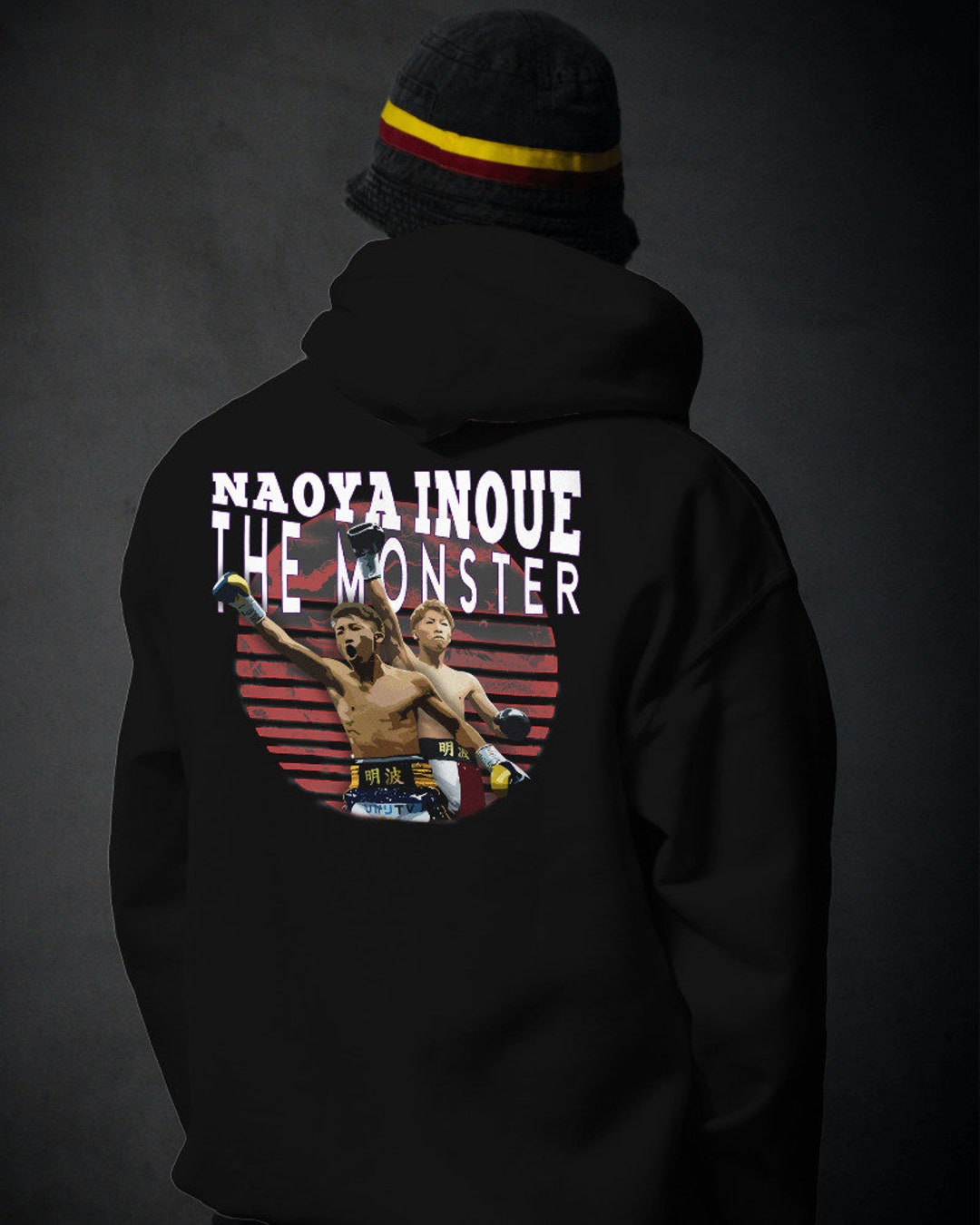 Naoya "the Monster" Inoue Retro Design 90's Style Unisex College Hoodie ...