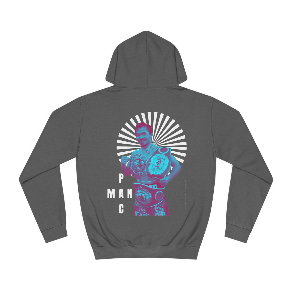 Manny Pacquiao Pacman Retro Design 90's Style Unisex College Hoodie ...