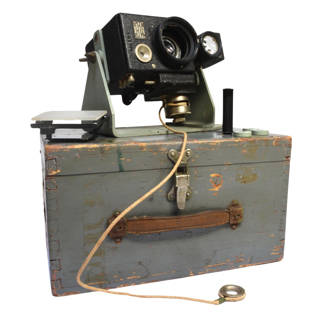 British Admiralty Dial Recording Camera, Agilux Lens, 1940s - Etsy