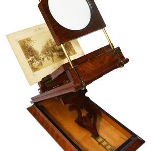 Victorian Stereo Graphoscope, Stereoscope, Stereo Viewer. See History ...