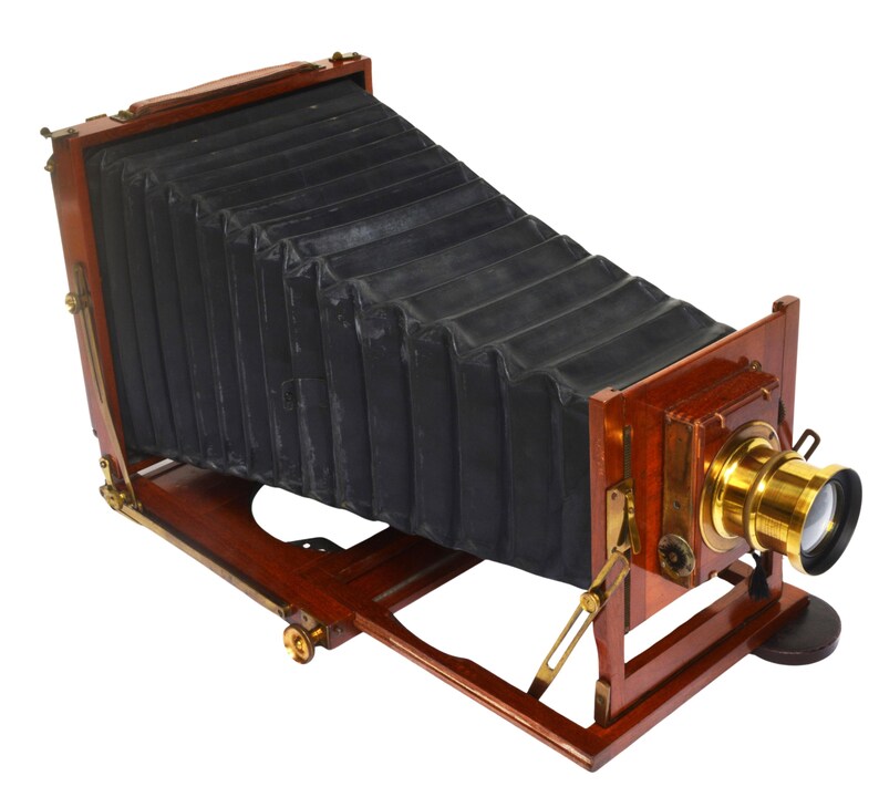 Victorian Folding Camera, Antique 1890s, Whole Plate Format, Super ...
