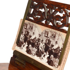 Victorian Stereo Graphoscope, Stereoscope, Stereo Viewer. See History ...