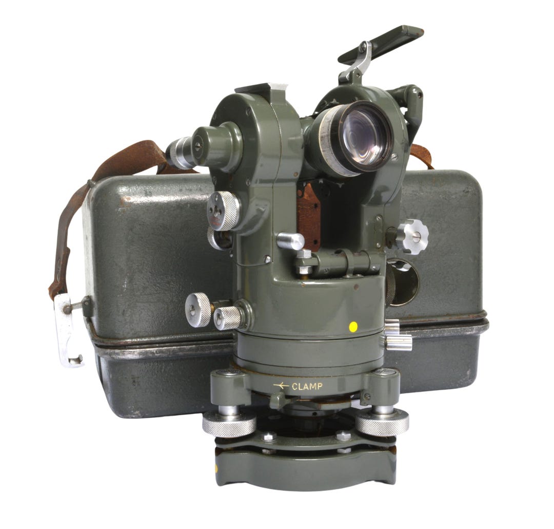 Vintage Theodolite, Surveyors Level, Hilger & Watts No 1 Microptic ...