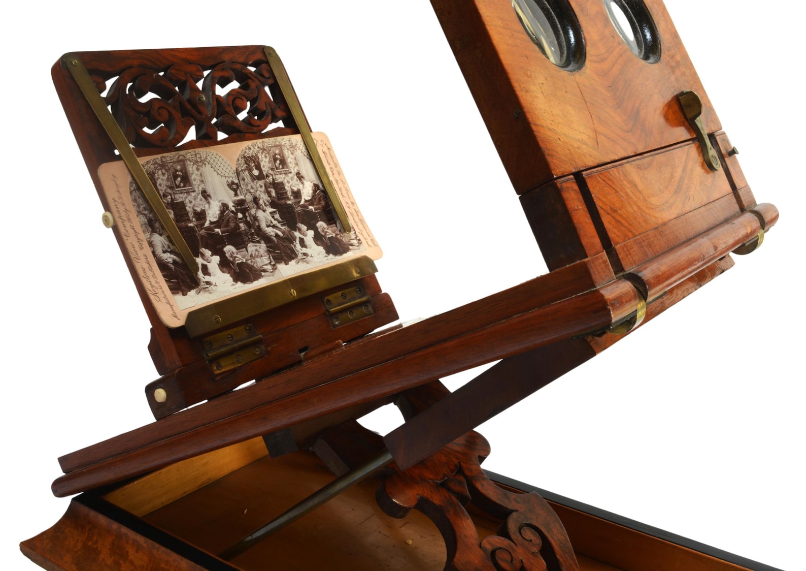 Victorian Stereo Graphoscope, Stereoscope, Stereo Viewer. See History ...