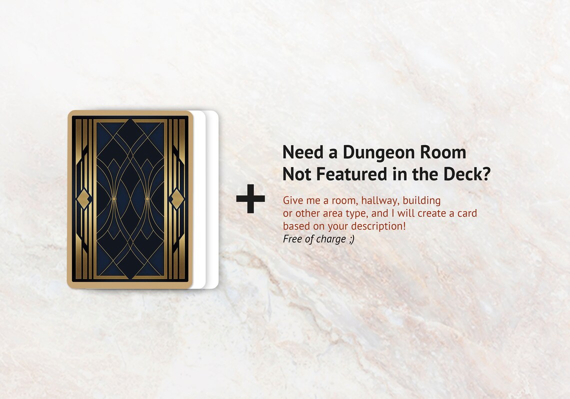 Dungeon Rooms - Modular Dungeon Deck | Dnd 5e | PDF - Etsy