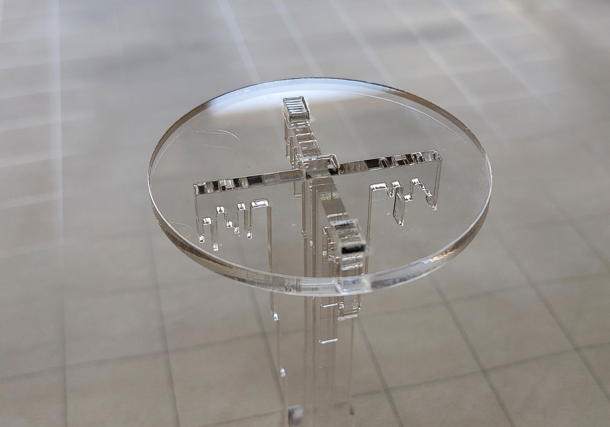 Floating Platform Acrylic Platform 2inch Square - Etsy