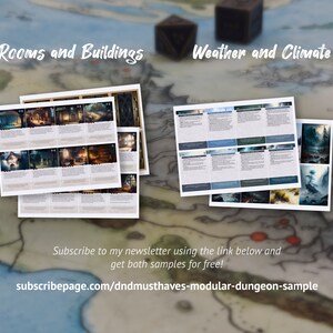 Weather Deck Modular Dungeon Dnd 5e PDF - Etsy