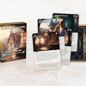 Dungeon Rooms - Modular Dungeon Deck | Dnd 5e | PDF - Etsy