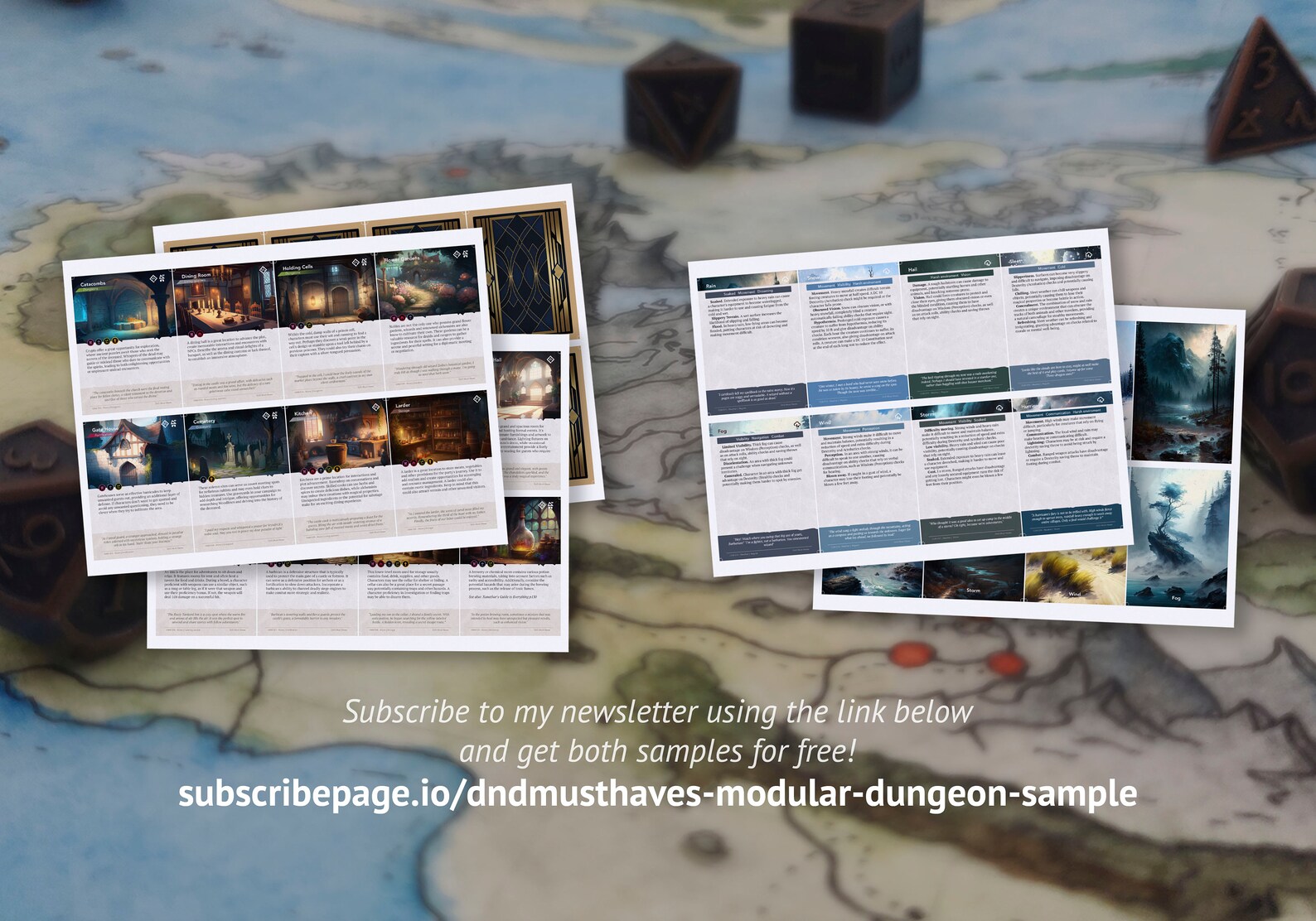 Dungeon Rooms - Modular Dungeon Deck | Dnd 5e | PDF - Etsy