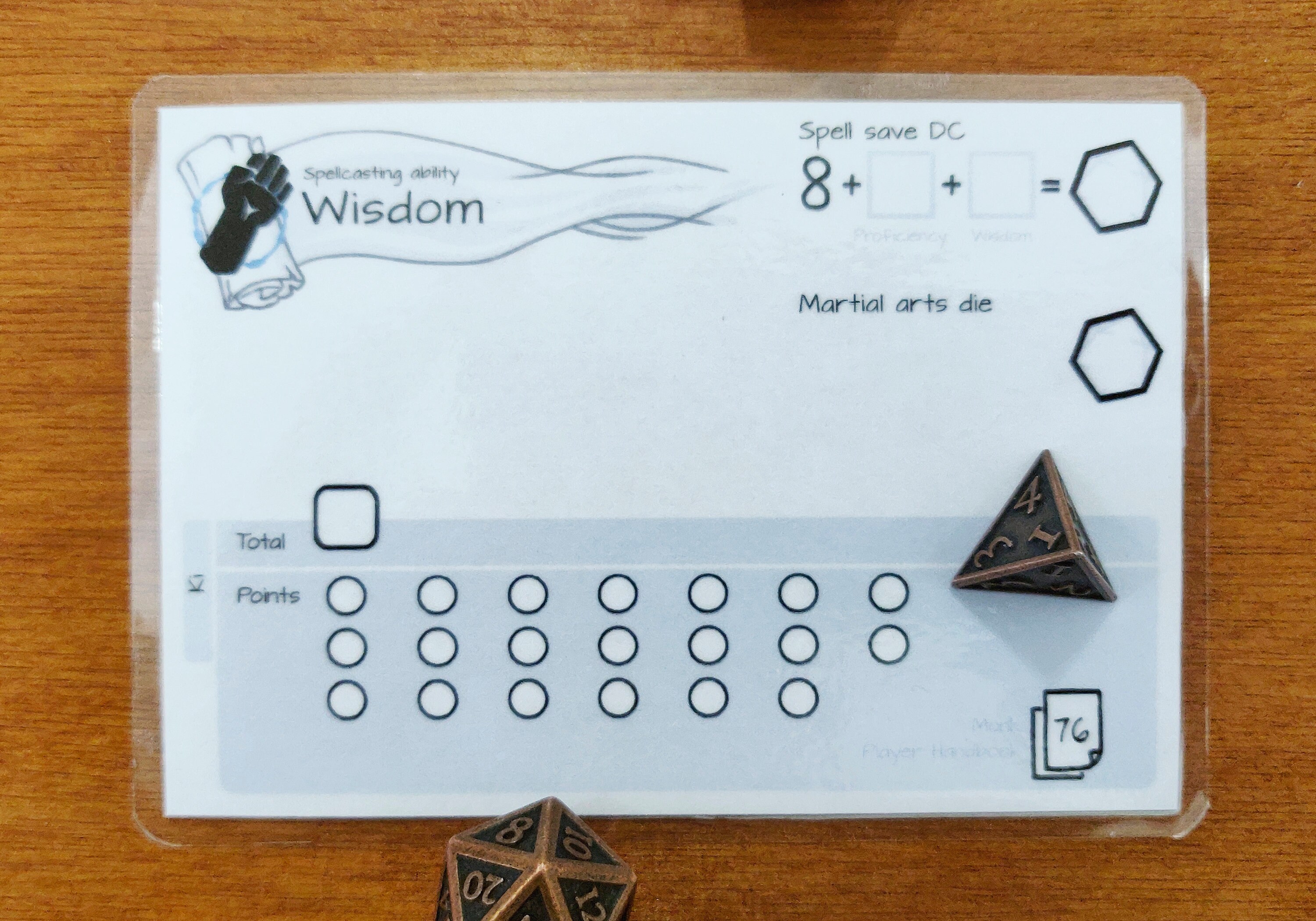 Monk Ki Tracker – Dnd 5e | PDF - Etsy