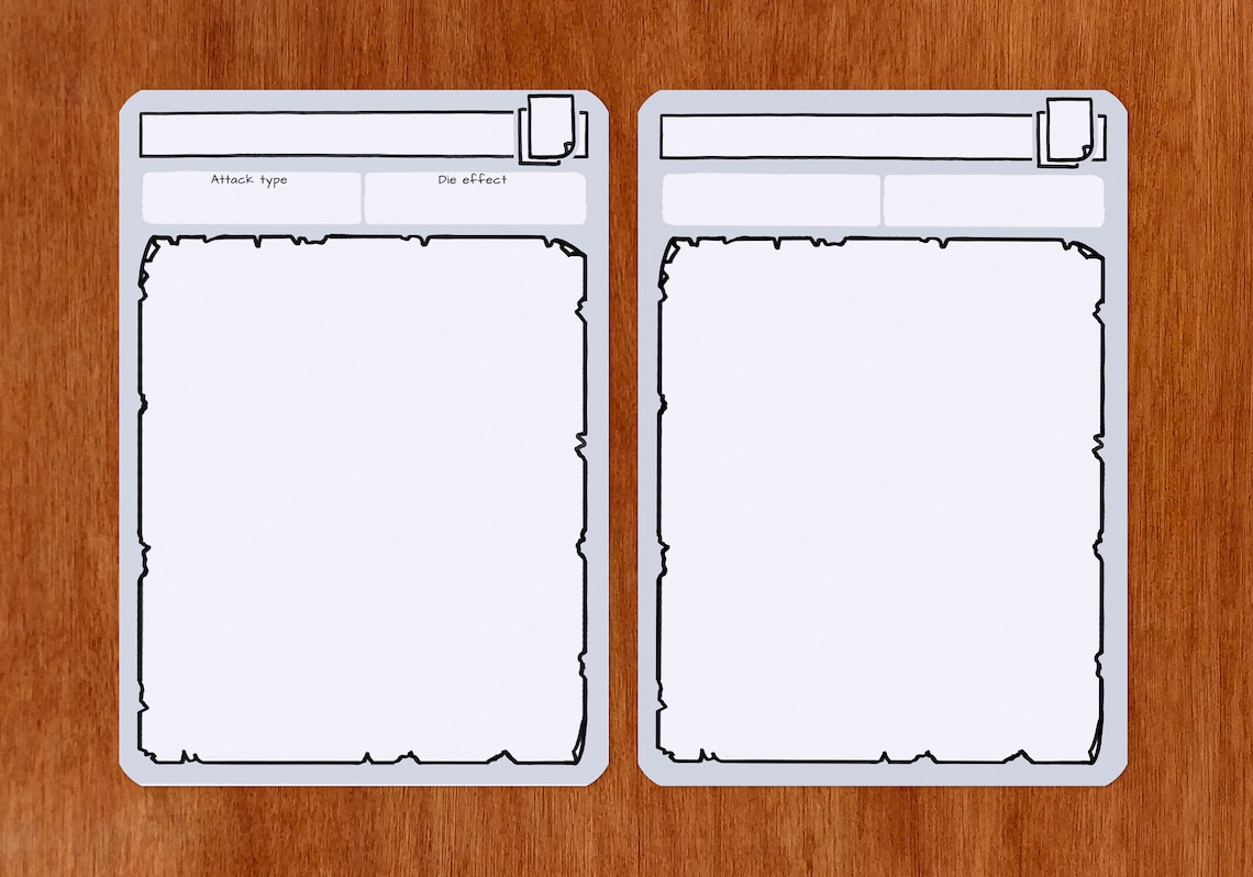 Ability Cards Dnd 5e PDF Fillable Same Size as the - Etsy Canada