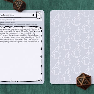 Action Cards Pathfinder 2e PDF Fillable - Etsy