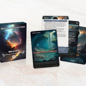 Weather Deck - Modular Dungeon | Dnd 5e | PDF - Etsy