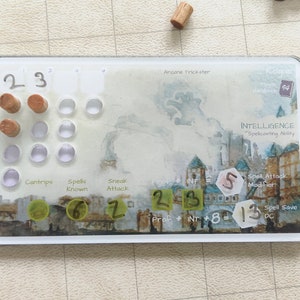 Rogue Spell Slot Tracker Dnd 5e Acrylic - Etsy