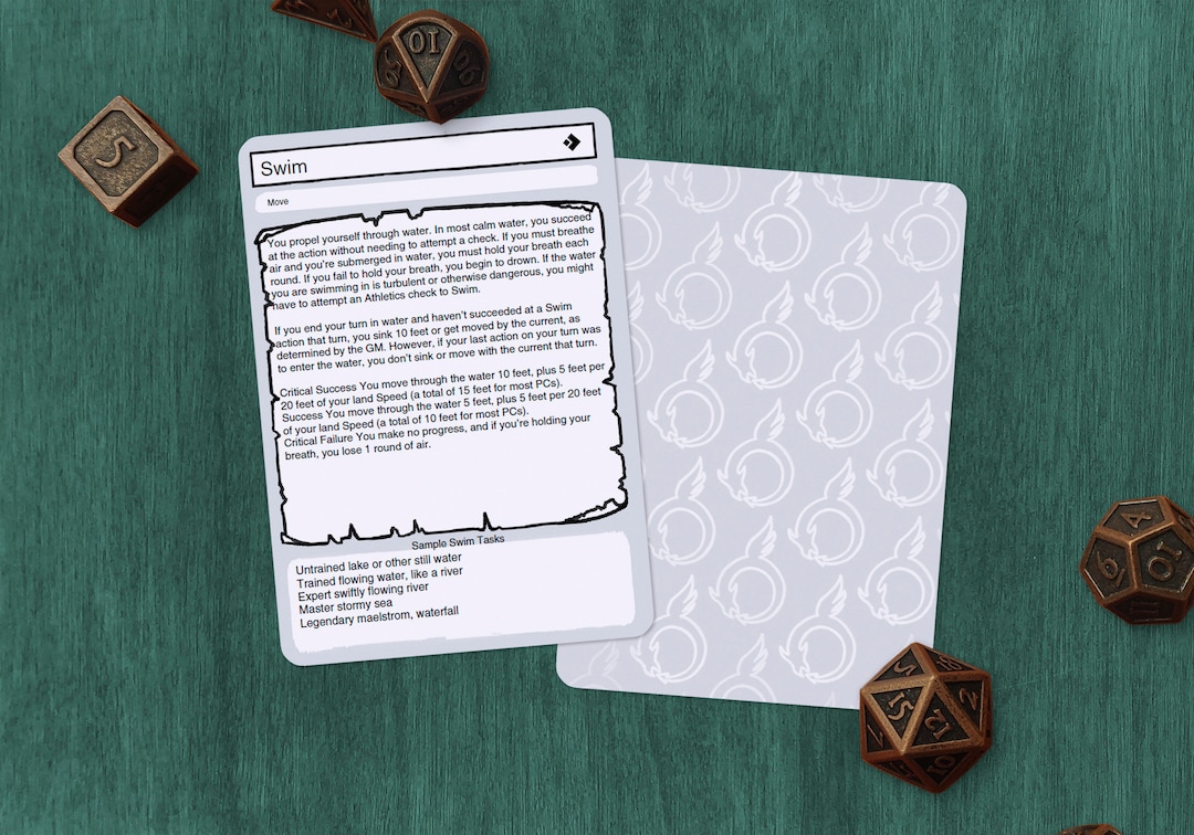 Skill Cards - Pathfinder 2e | PDF | Fillable - Etsy