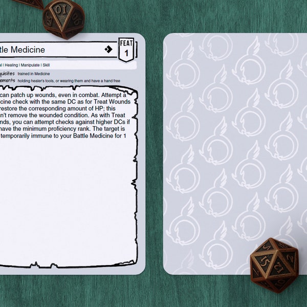 Pathfinder 2e Cards - Etsy