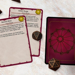Ability Cards [full Color] - Dnd 5e | PDF | Fillable - Etsy