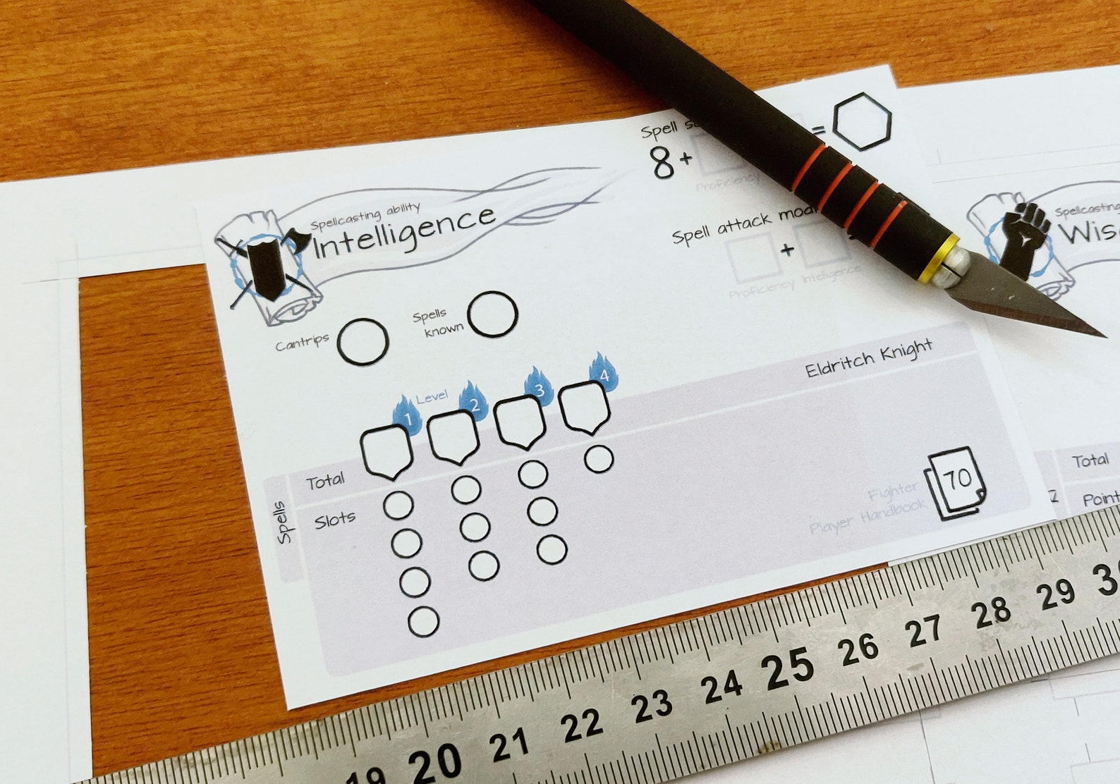 Spell Slot Trackers for All Classes – Dnd 5e | PDF - Etsy