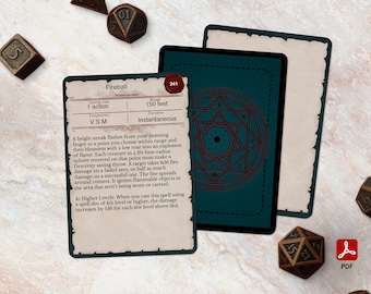 Monster Cards - Dnd 5e | PDF | Fillable | Same Size as the Official - Etsy