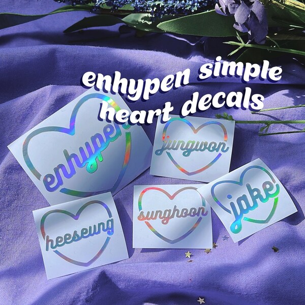 Enhypen Lightstick Stickers - Etsy