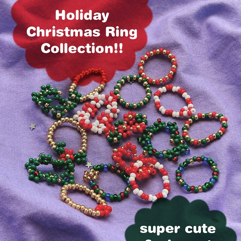 Christmas Ring - Etsy